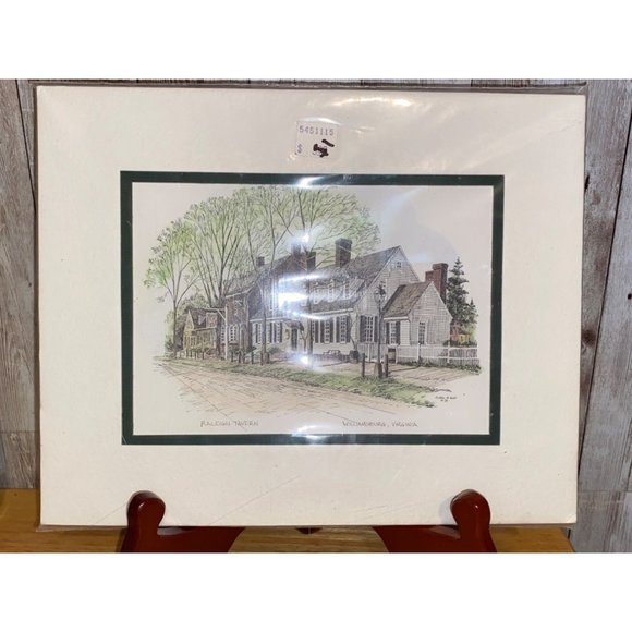 Unbranded | Art | Clark M Goff Colonial Capital Williamsburg Va Signed ...